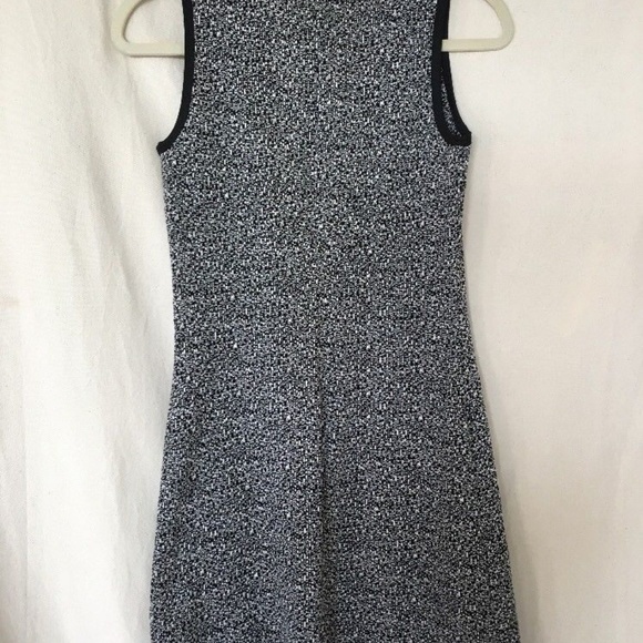 R wear Rampage | Dresses | Heather Black White Bias Trim Pocket Knit ...